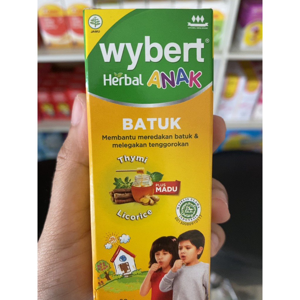 Jual WYBERT HERBAL ANAK BATUK 60 ML | Shopee Indonesia