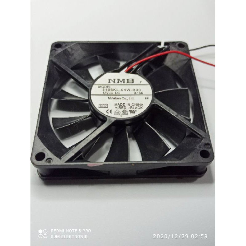 Jual kipas 8x8cm tipis DC 12v udah di test | Shopee Indonesia