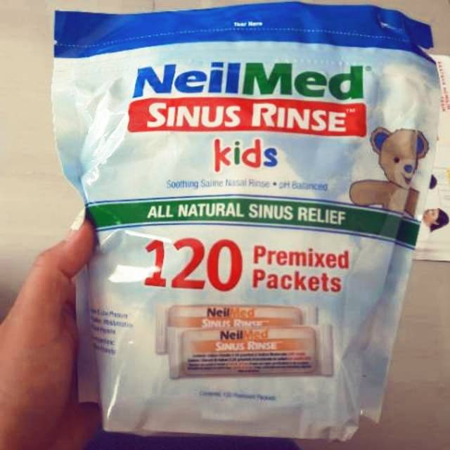 Jual Neilmed Sinus Rinse Babies&kids Premixed Packets isi 60. Kemasan ...