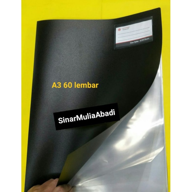 Jual Map Clear Holder A3 60 lembar Document Keeper 60 | Shopee Indonesia