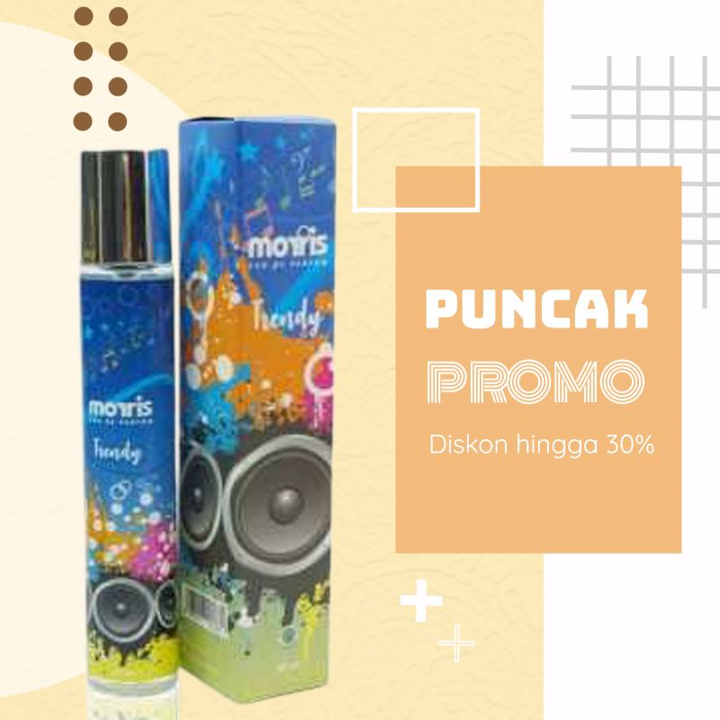 Jual Parfum remaja milenial kekinian Morris Teen 60 mL Trendy dengan ...