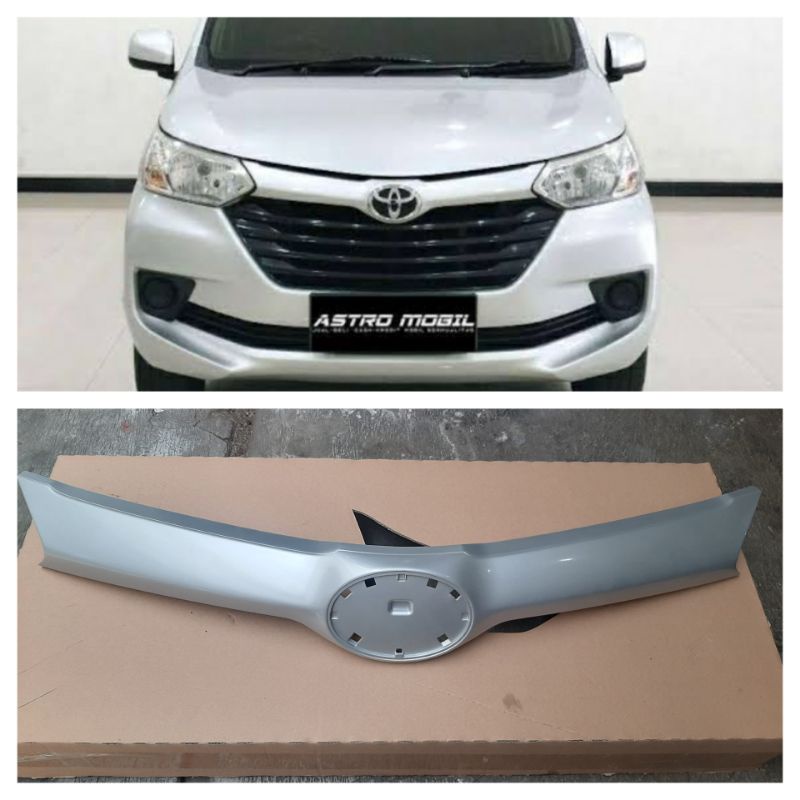 Jual list moulding bemper grile depan grand avanza 53121-bz240-b1 ...