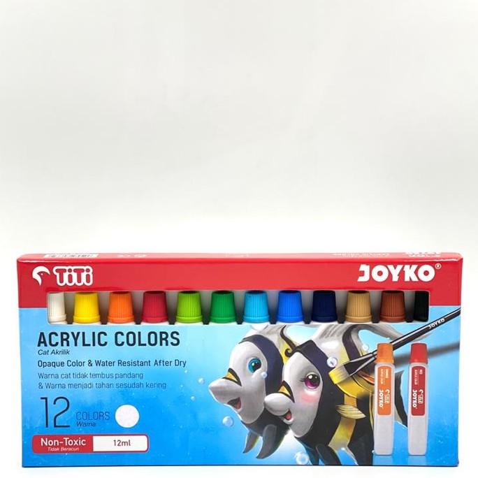 Jual Produk Terbaik] Acrylic Color / Cat Acrylic / Cat Akrilik Joyko ...