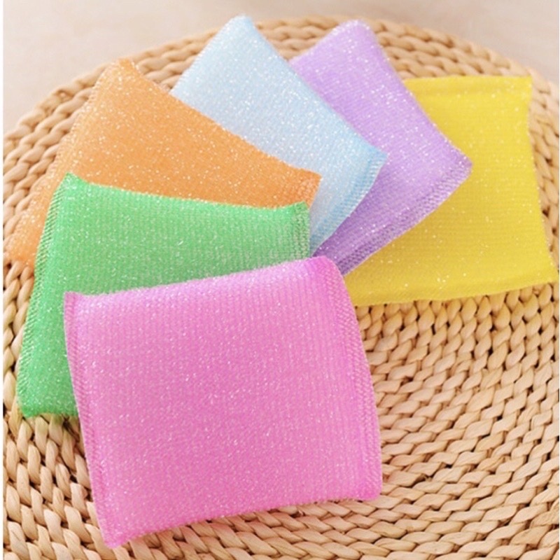 Jual WARNA RANDOM 1 SATU SPON SPONS SPONGE BUSA CUCI PIRING WARNA WARNI ...