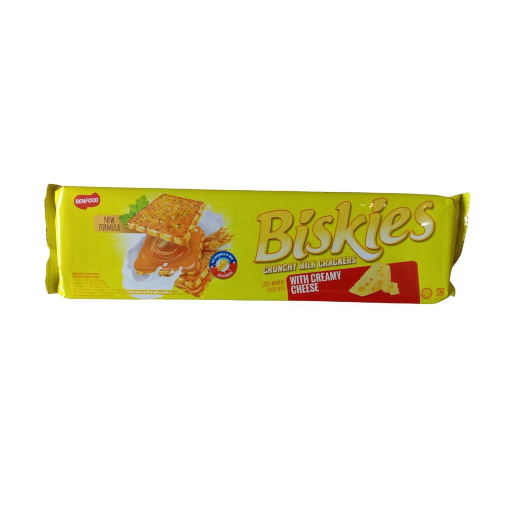 Jual BISKIES CHEESE SANDWICH CRACKERS / BISKUIT KEJU BISKIES 108 GR ...