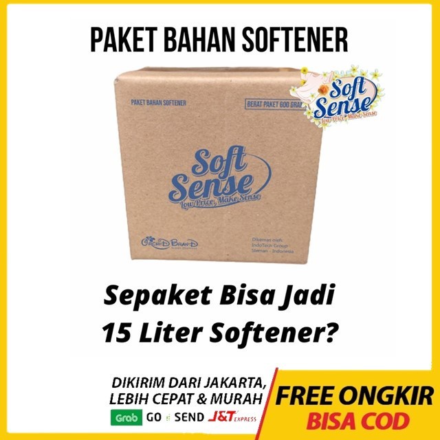 Jual Softsense Paket Softener Cuci Pakaian Pelembut Wangi Baju Laundry Cair Hemat | Shopee Indonesia