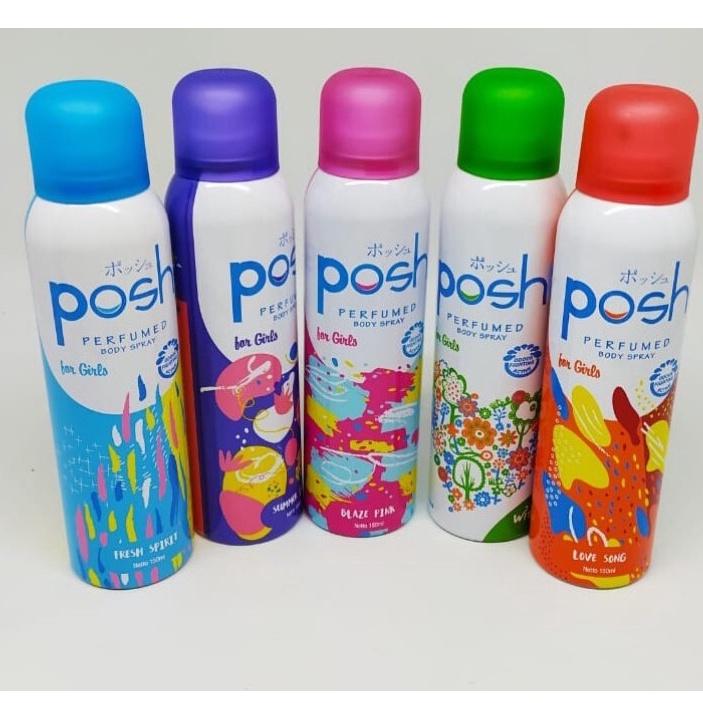 Jual POSH PARFUM BODY SPRAY FOR GIRLS 150 ML | Shopee Indonesia