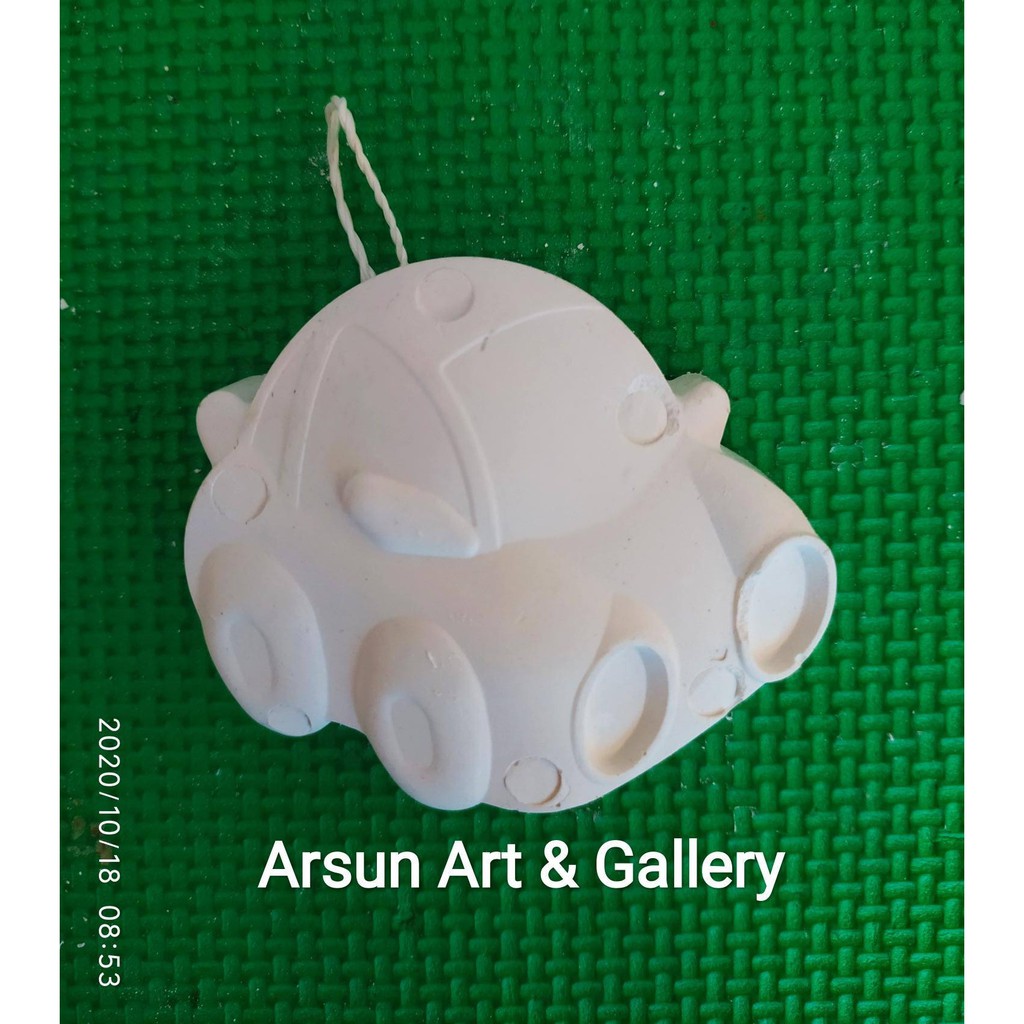 Jual Mainan Edukasi Mewarnai Patung Lukis Gypfun Mobil Mini Gantung ...