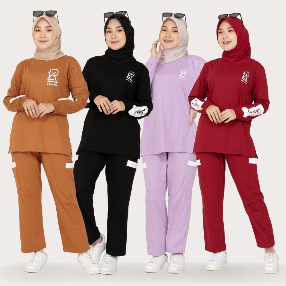 Jual Karisa Set - Setelan Baju Olahraga Wanita Muslim | Shopee Indonesia