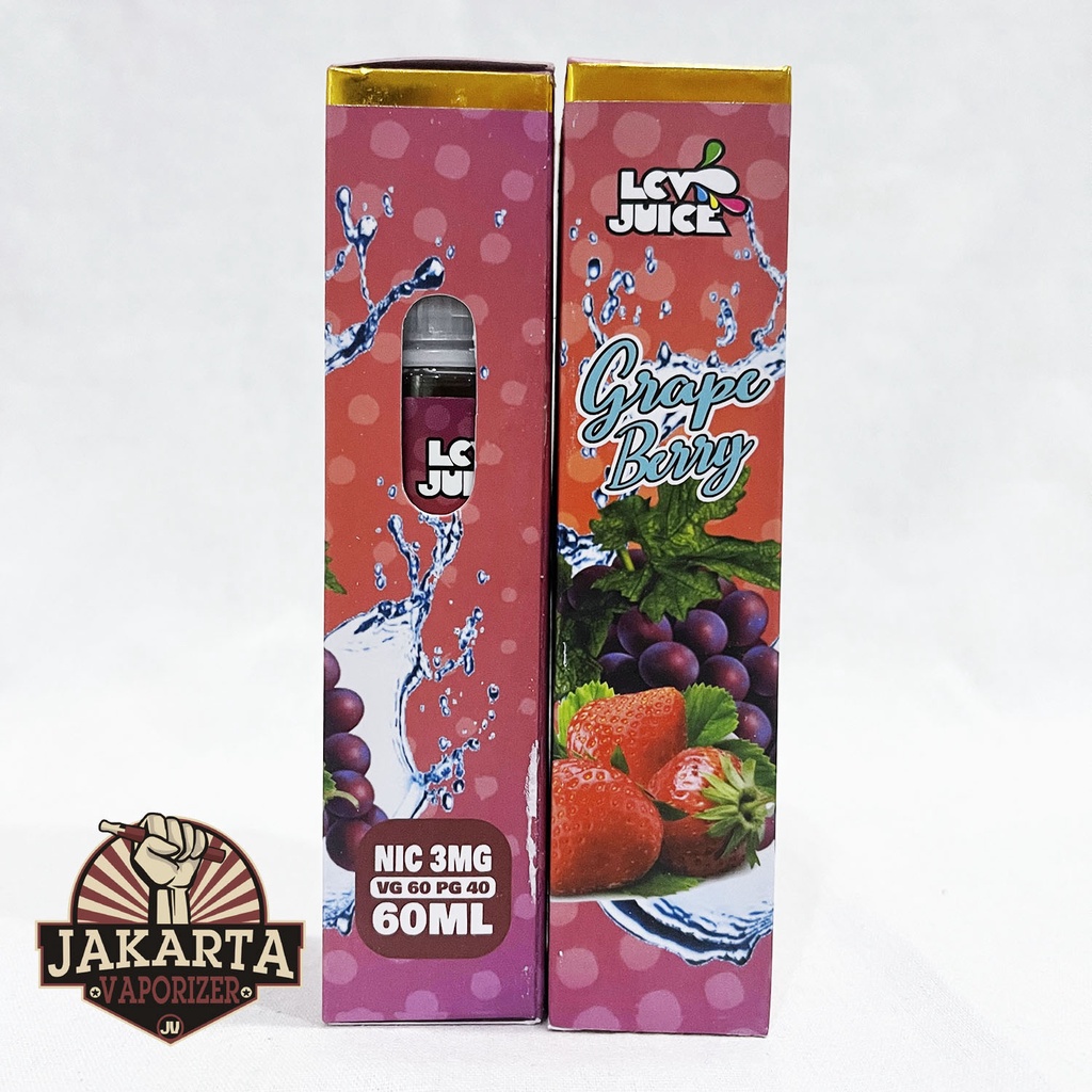 Jual LCV GRAPE BERRY 60Ml by King Brewery E Liquid LCV Juice Vapor ...