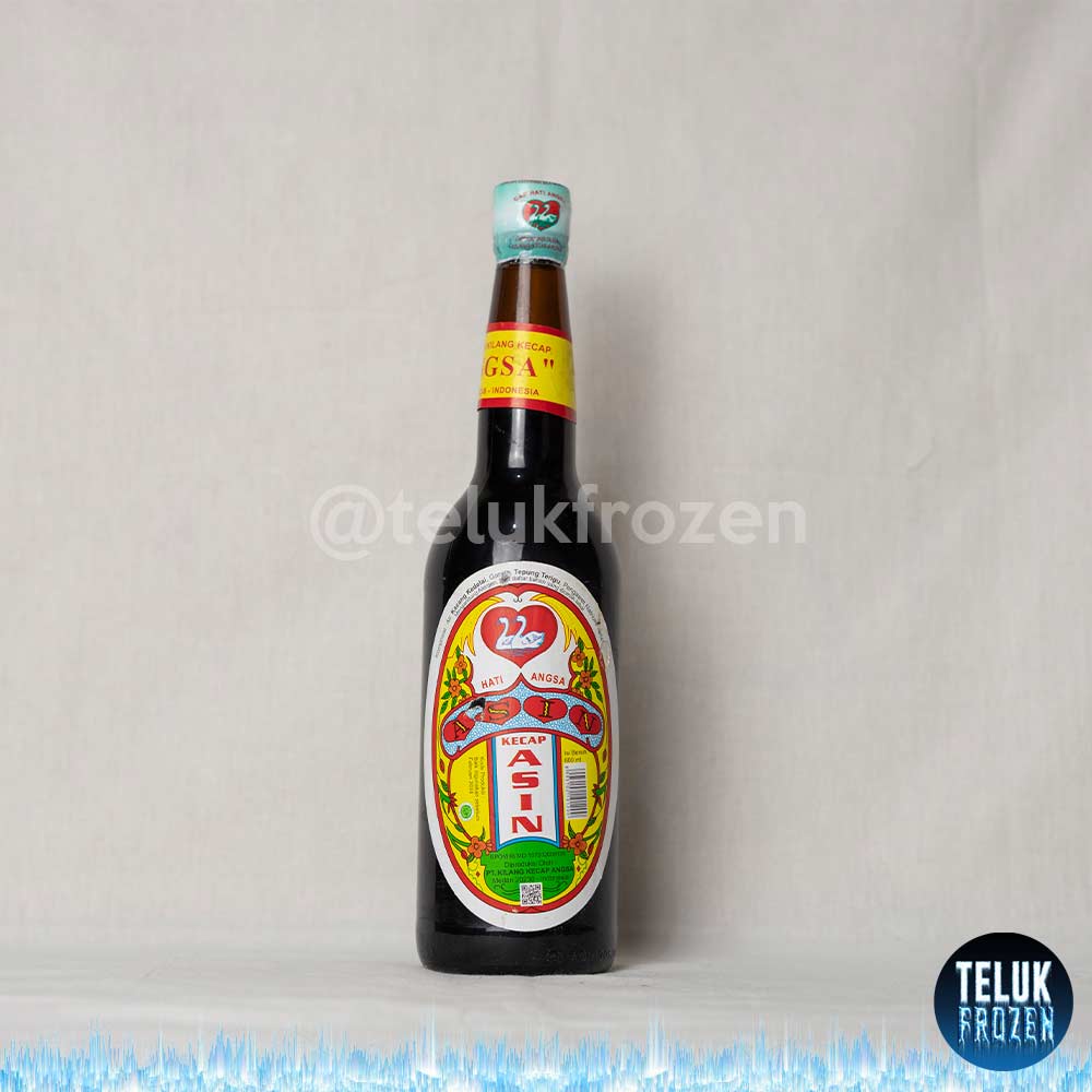 Jual kecap asin cap hati angsa refill botol kaca 600ml 600 ml medan soy ...