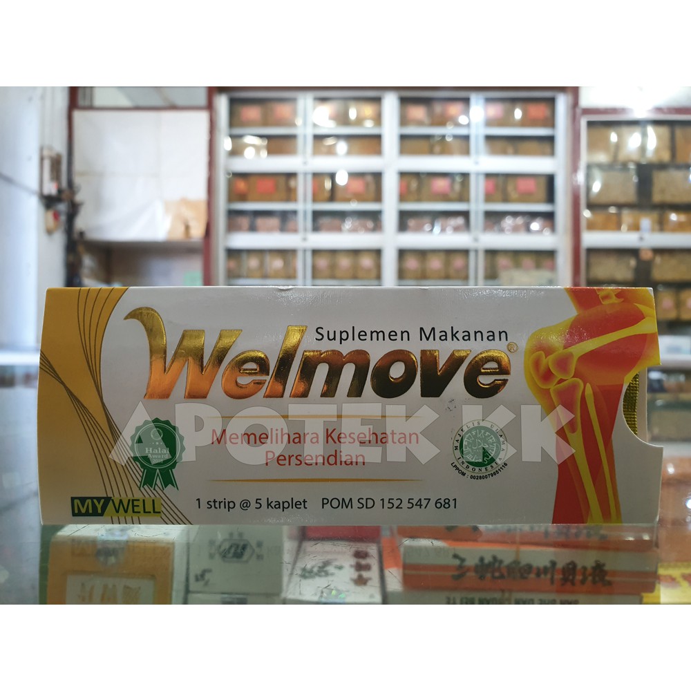Jual Welmove (Suplemen Makanan) Per Strip - 5 Kaplet | Shopee Indonesia