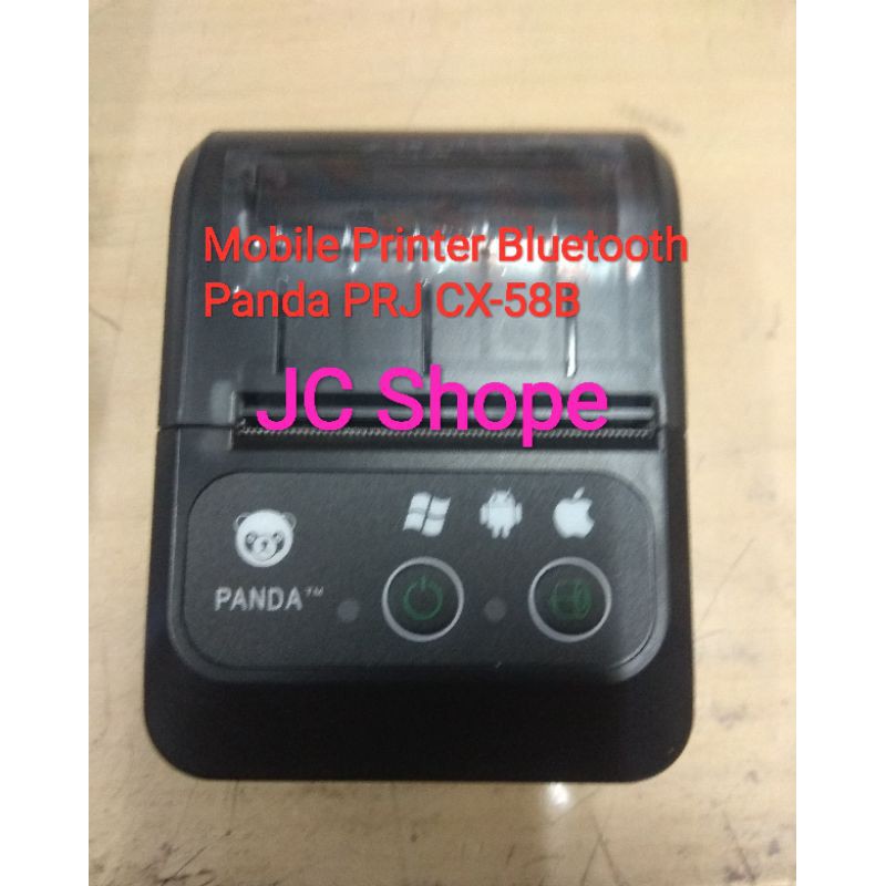 Jual Mobile Printer Bluetooth Panda PRJ CX58B / PRJ-CX58B | Shopee ...