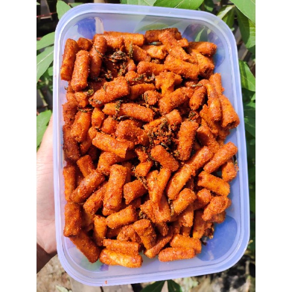 Jual LUMPIA KRIUK 1/2 KG SUPER ENAK, KEMASAN BOX | Shopee Indonesia