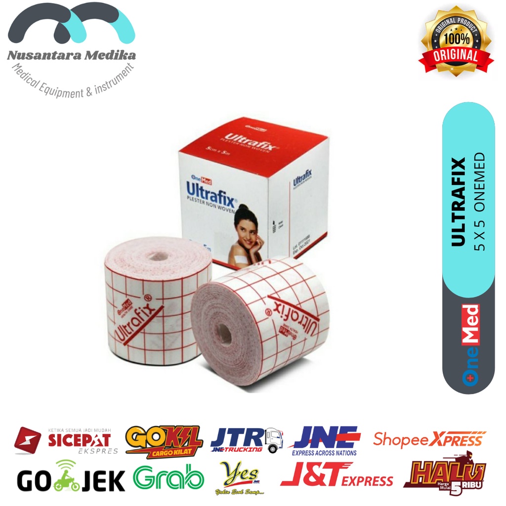 Jual Ultrafix One med 5 x 5 plester Non Woven | Shopee Indonesia
