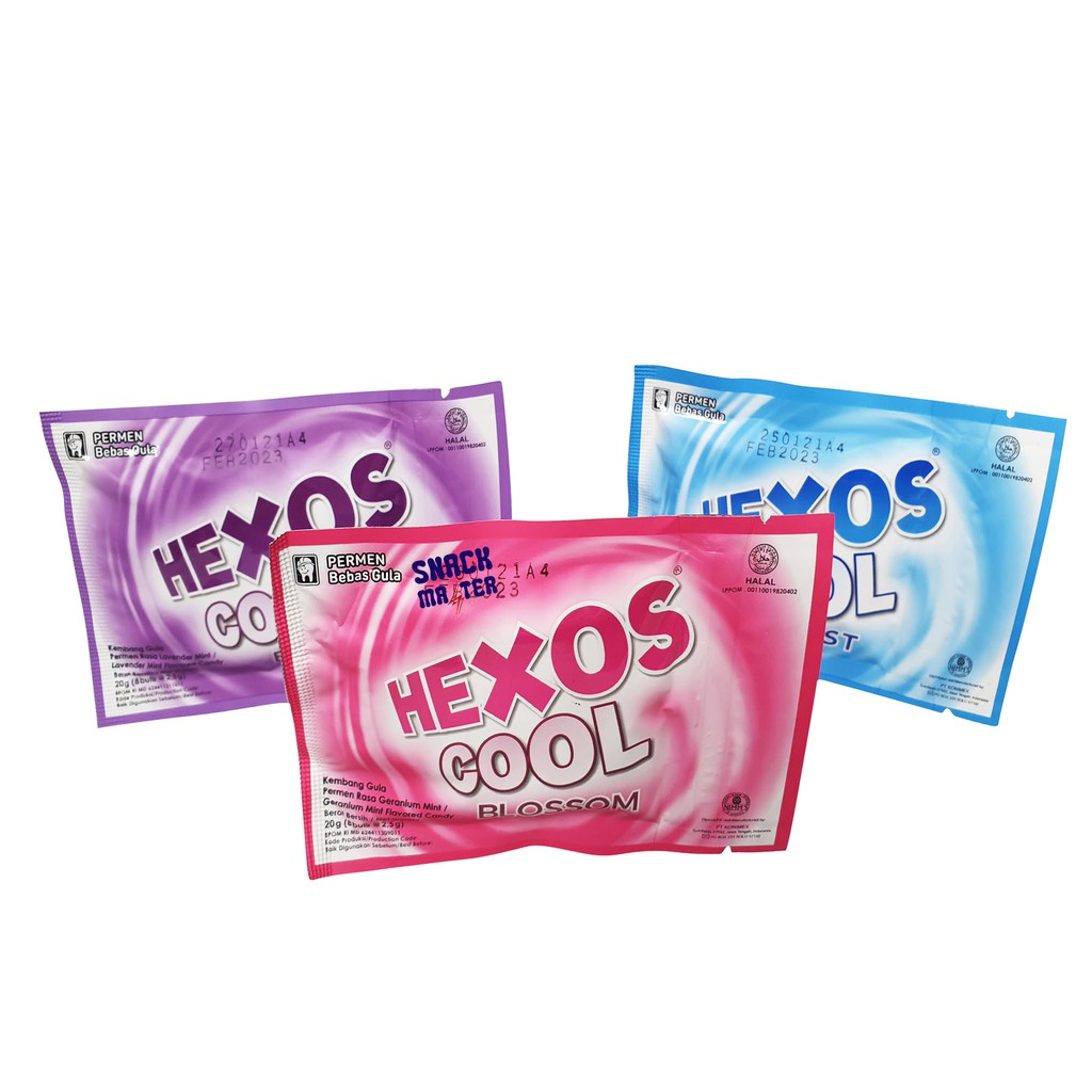 Jual Hexos Cool Permen Mint - Netto 20 gr (Isi 8 butir) | Shopee Indonesia