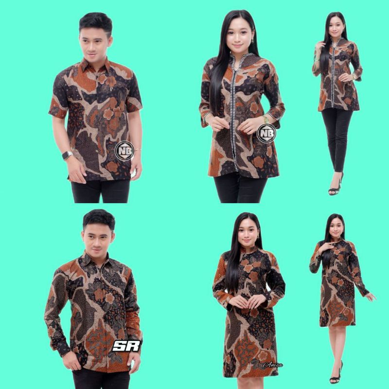 Jual BATIK COUPLE SERAGAM | SERAGAM BATIK GURU | BATIK KANTOR SERAGAM ...