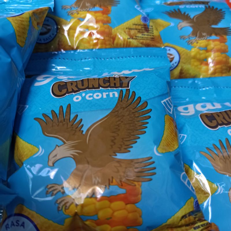 Jual Snack Jagung O Corn Garuda Crunchy Rasa Sea Salt | Shopee Indonesia