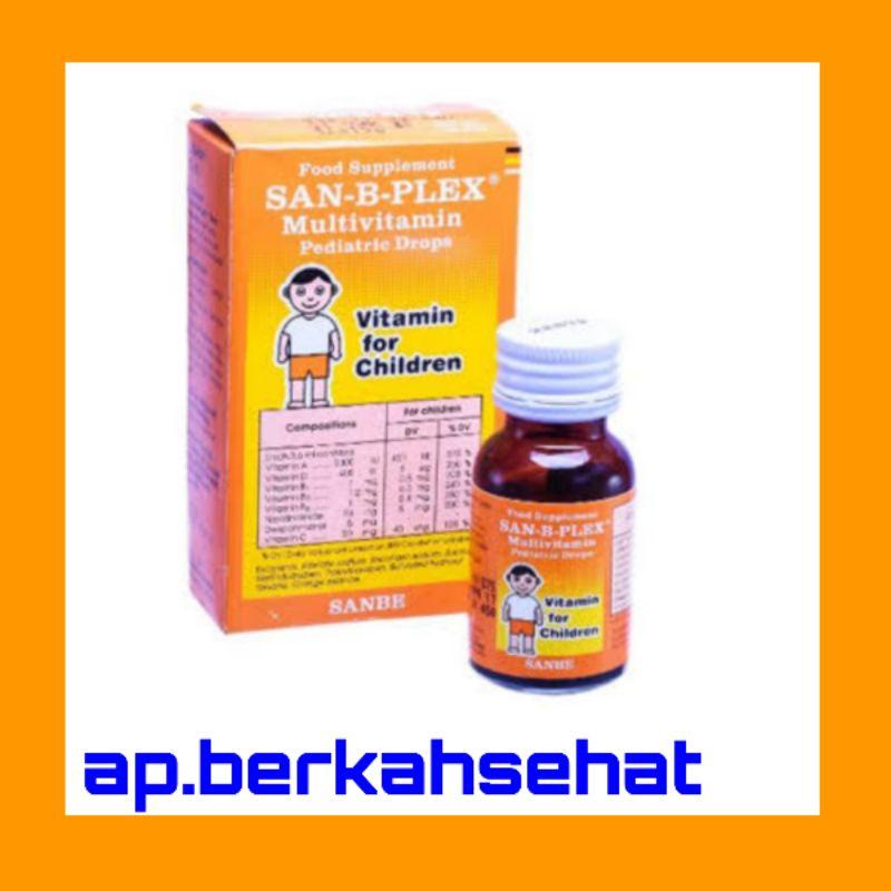 Jual San B Plex drop vitamin penambah nafsu makan anak HARGA PER BOTOL ...