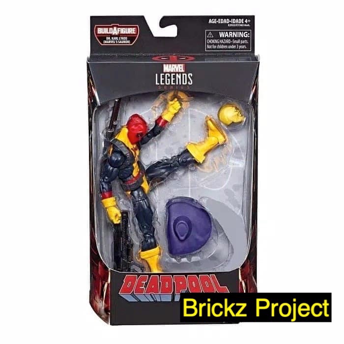 Jual MARVEL LEGENDS SERIES Hasbro DEADPOOL MADCAP BAF SAURON FIGURE ...