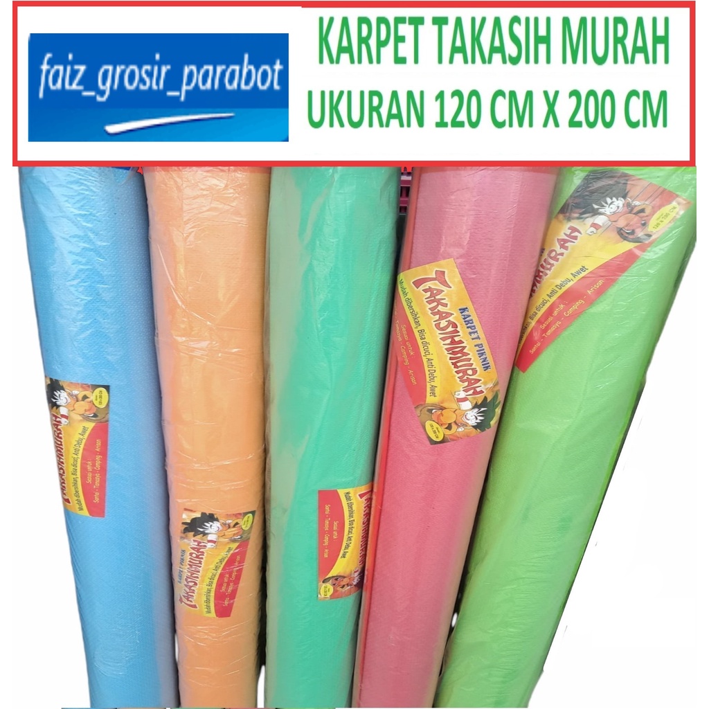 Jual KARPET BESAR JUMBO Karpet Lantai 120x200 Karpet Spons Tikar gambar ...
