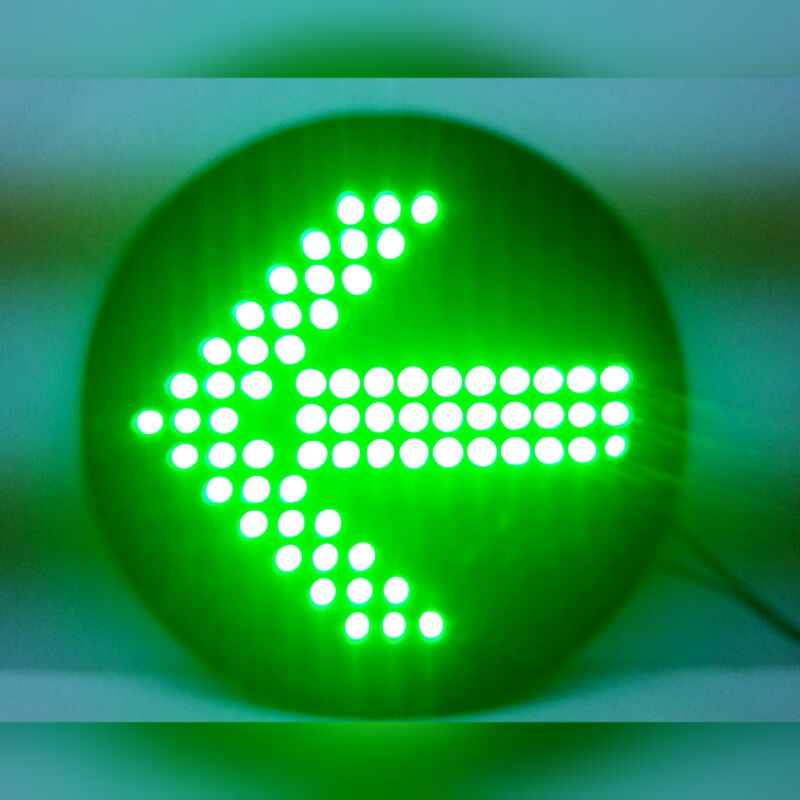 Jual TRAFFIC LIGHT LED MODUL TRAFFIC LIGHT PANAH Diameter 20CM | Shopee ...