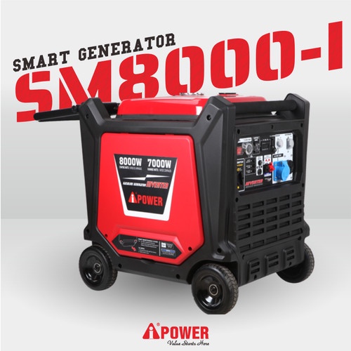Jual AIPOWER SM8000-I INVERTER GENSET SMART GENSET SMART GENERATOR ...