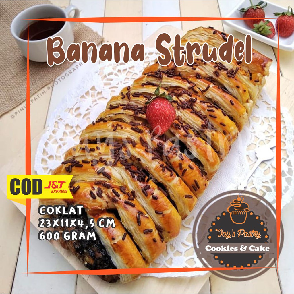 Jual Banana Strudel Bandung Strudel Pisang Coklat Strudel Pisang ...