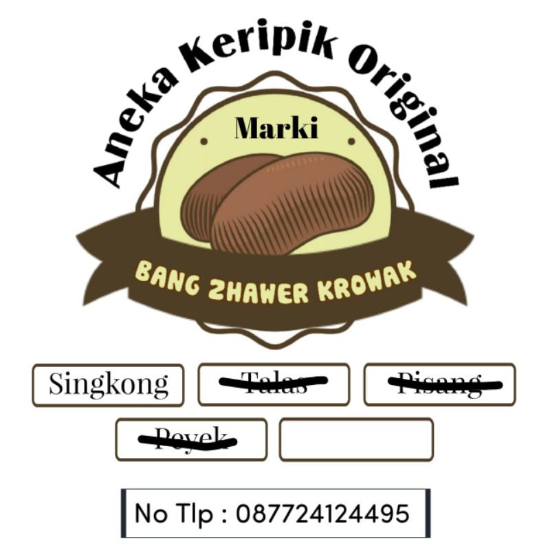 Jual Keripik Singkong Zhawer Krowak Aneka Rasa | Shopee Indonesia