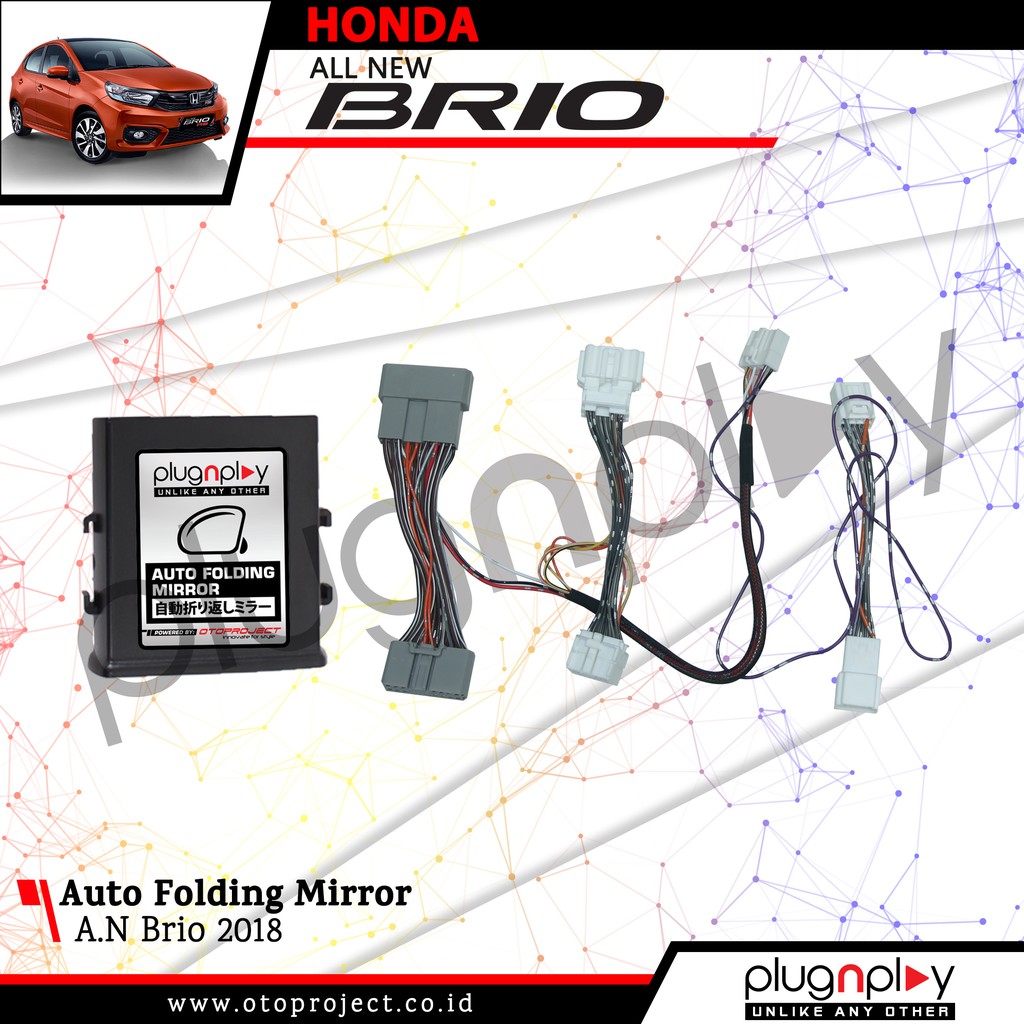 Jual Otoproject - Auto Folding Mirror All New Brio | Shopee Indonesia