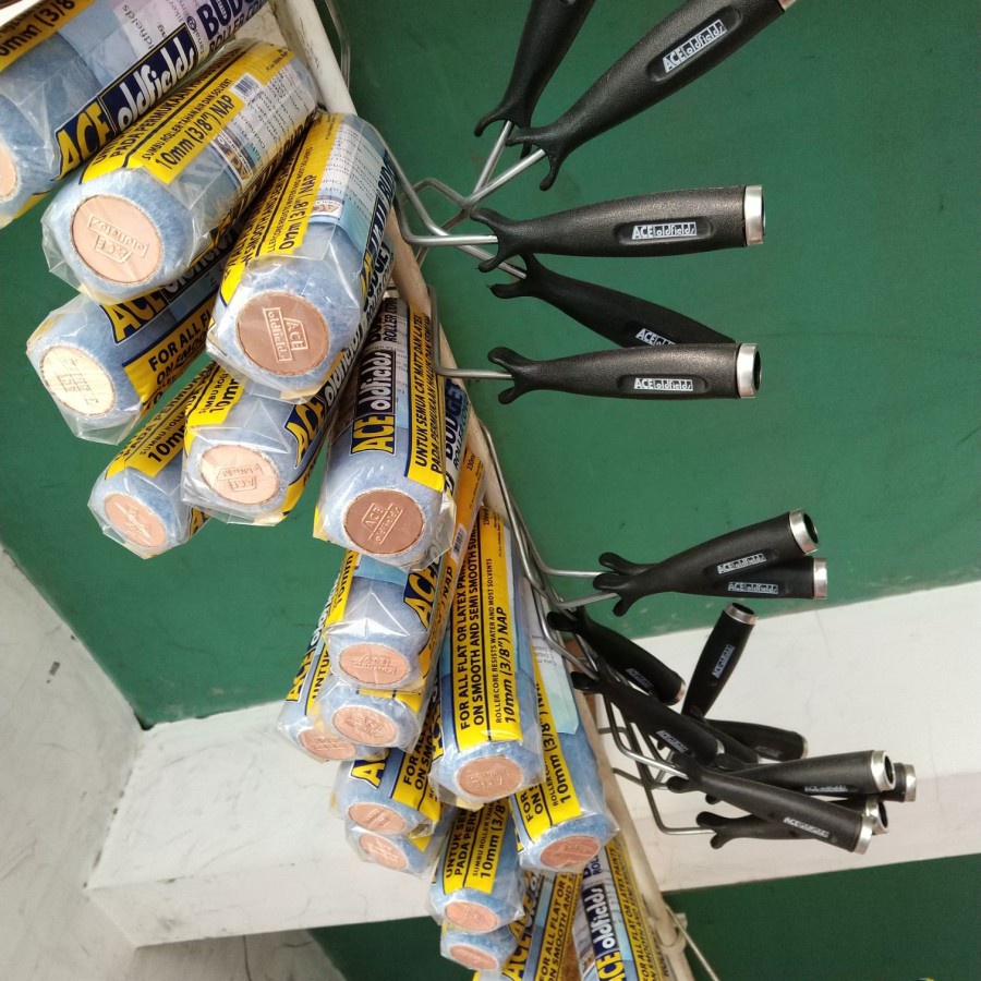 Jual KUAS ROL CAT TEMBOK ACE OLDFIELD BUDGET ROLLER | Shopee Indonesia