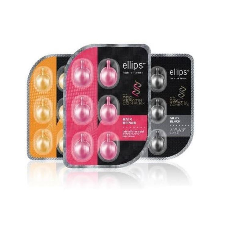 Jual Ellips Vitamin Rambut Pro Keratin Blister 100% Original Hair ...