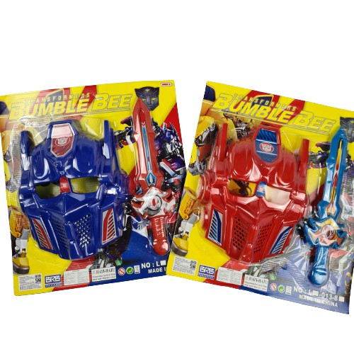 Jual Topeng Transformer BMB Bee Set Pedang Mainan Anak | Shopee Indonesia