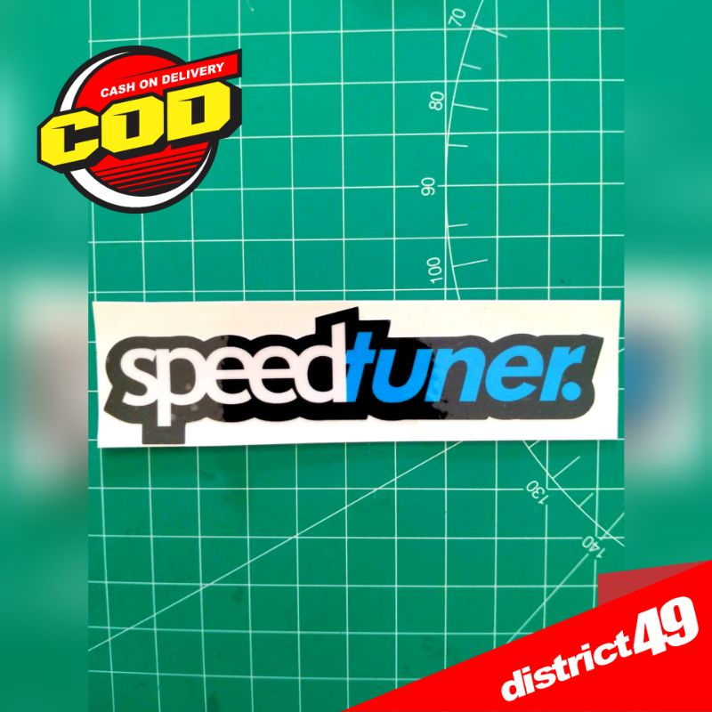 Jual Stiker print and cut laminasi tahan air - Stiker print SPEED TUNER ...