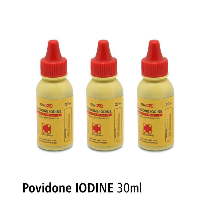 Jual Cod Onemed Antiseptik Obat Merah Povidine Iodine Ecodine 30ml Alat ...