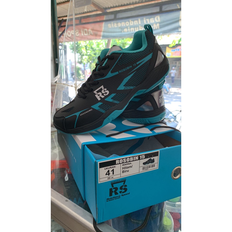 Jual SEPATU BADMINTON RS ROSOBIN 15 ORIGINAL | Shopee Indonesia
