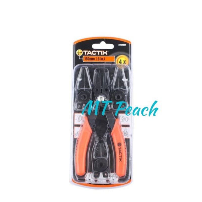 Jual TACTIX CIRCLIP PLIERS SET TANG SNAP RING 4 in 1 150MM 202024 ...