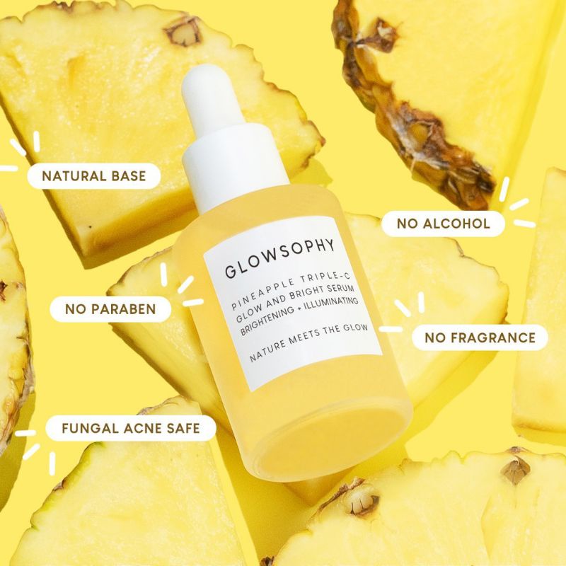 Jual (READY STOCK) GLOWSOPHY Triple - C Pineapple Glow And Bright Serum ...