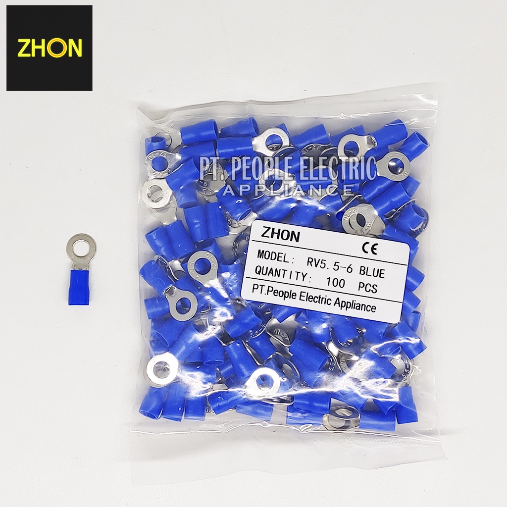 Jual SKUN KABEL RING O RV 5.5-6 kabel 4-6mm Baut 6mm | Shopee Indonesia