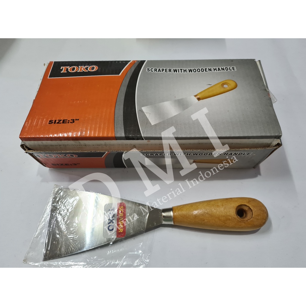 Jual Kape Gagang Kayu 3 Inch | Kape Besi | Skrap Besi | Scraper ...