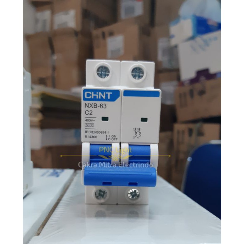 Jual CHINT MCB 2P 2A | Shopee Indonesia