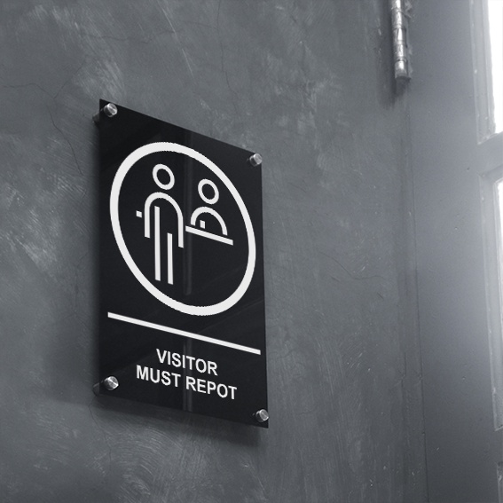 Jual Report Visitor - Akrilik Pin Hitam P 20x30 cm | Shopee Indonesia