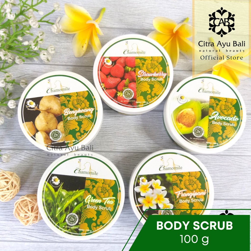 Jual Chamomile Body Scrub Cream 100g - Citra Ayu Bali | Shopee Indonesia Jual Chamomile Body Scrub Cream 100g - Citra Ayu Bali | Shopee Indonesia