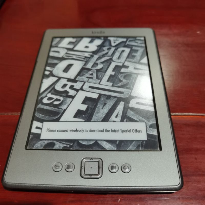 Jual Amazon Kindle 4th Generation eBook Reader 2013 D01100 | Shopee ...