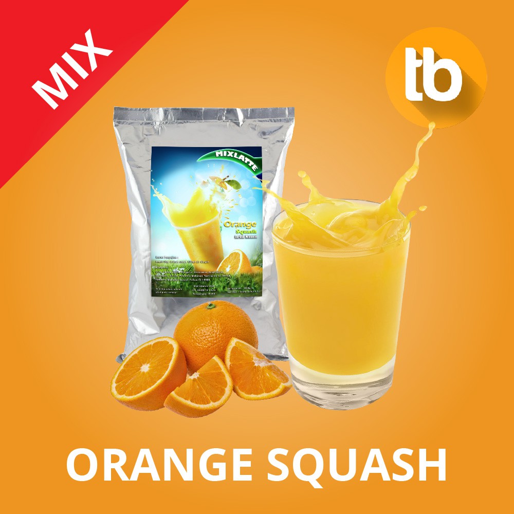 Jual Mixlatte Powder Bubuk Minuman Serbuk Instan Bubuk Orange Squash ...