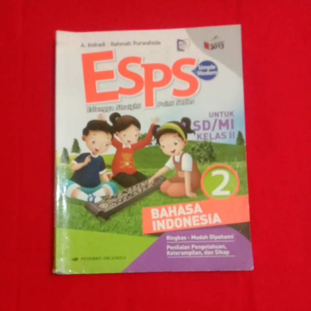 Jual BUKU ESPS ERLANGGA STRAIGHT POINT SERIES UNTUK SD/MI KELAS 2 BAHASA INDONESIA SESUAI ...
