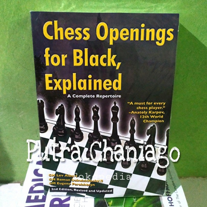 Jual Buku Catur Chess Openings For Black Explained 2nd Edition Revised | Shopee Indonesia