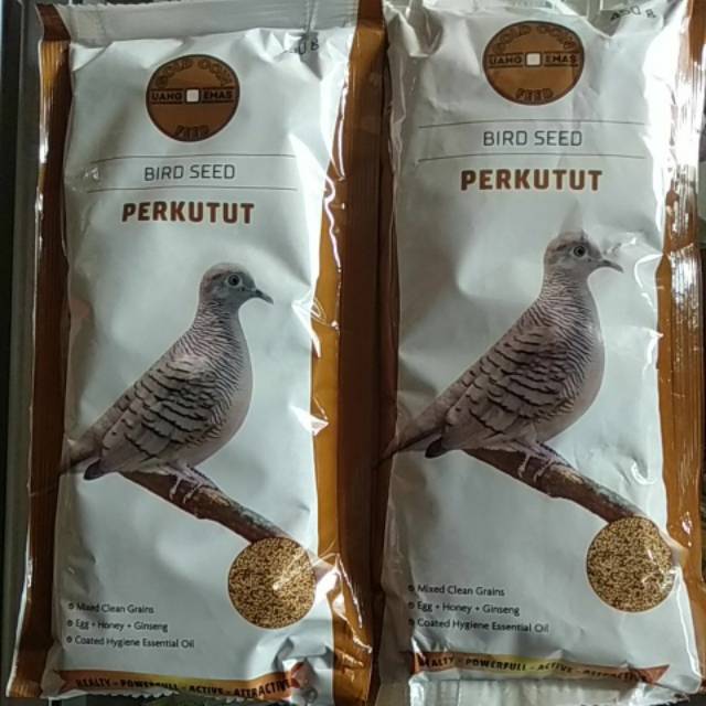 Jual pakan burung Goldcoin PERKUTUT 450gram gold coin | Shopee Indonesia