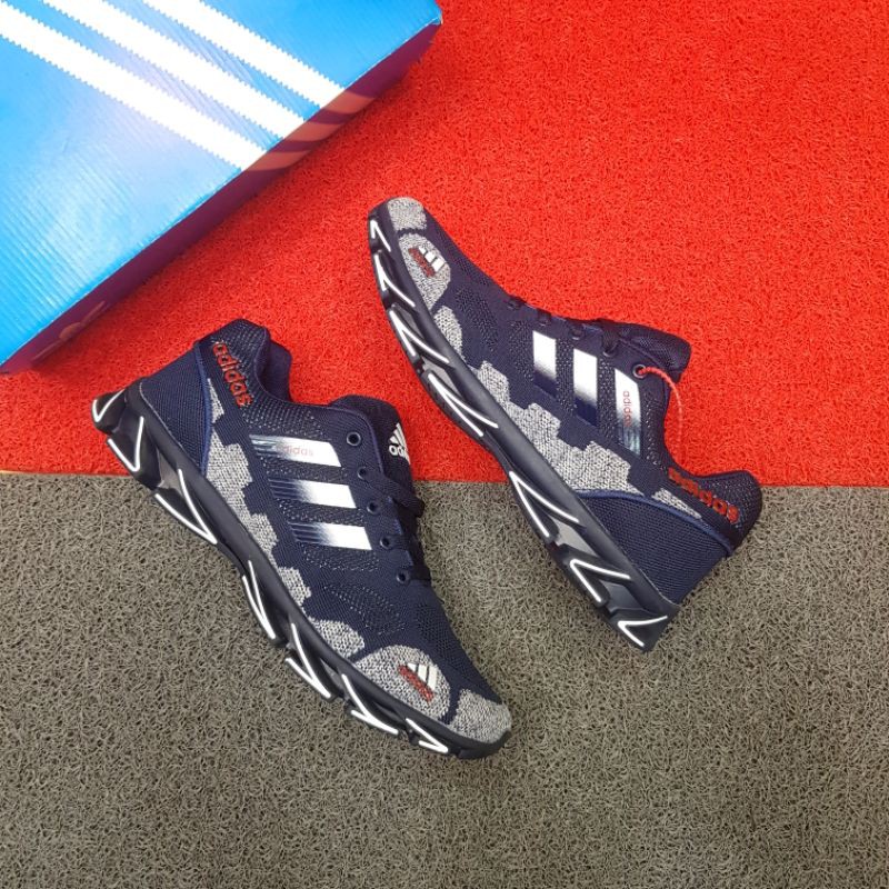 Jual Sepatu Sneakers Pria Adidas Springblade Terbaru Premium | Shopee ...