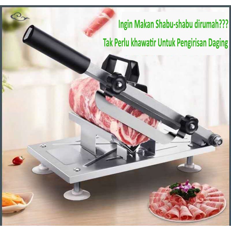 Jual Pisau Pengiris Daging Manual/Meat Slicer Yoshinoya Shabu Yakiniku ...